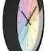 Simple Wall Clock - Telling Time Clock (black Hours and Minutes Numbers ...