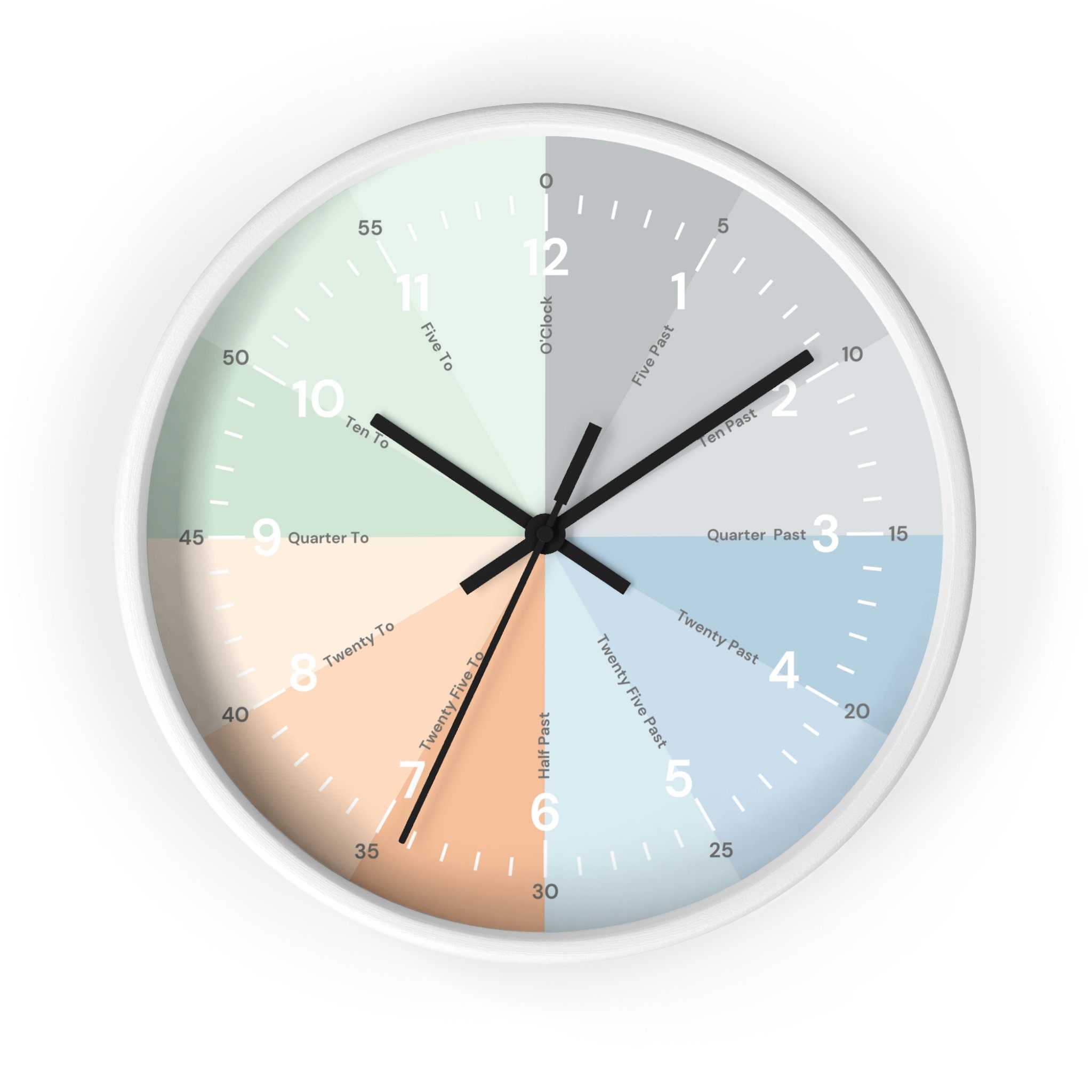 Simple Wall Clock - Telling Time Clock sold by Elaine Chen | SKU ...