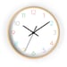 Simple Wall Clock - Colorful Numbers 2, Design Clock, Unique Clock ...