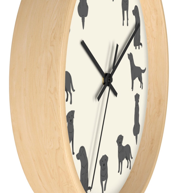 Dog Lab Clock at Isla Lascelles blog