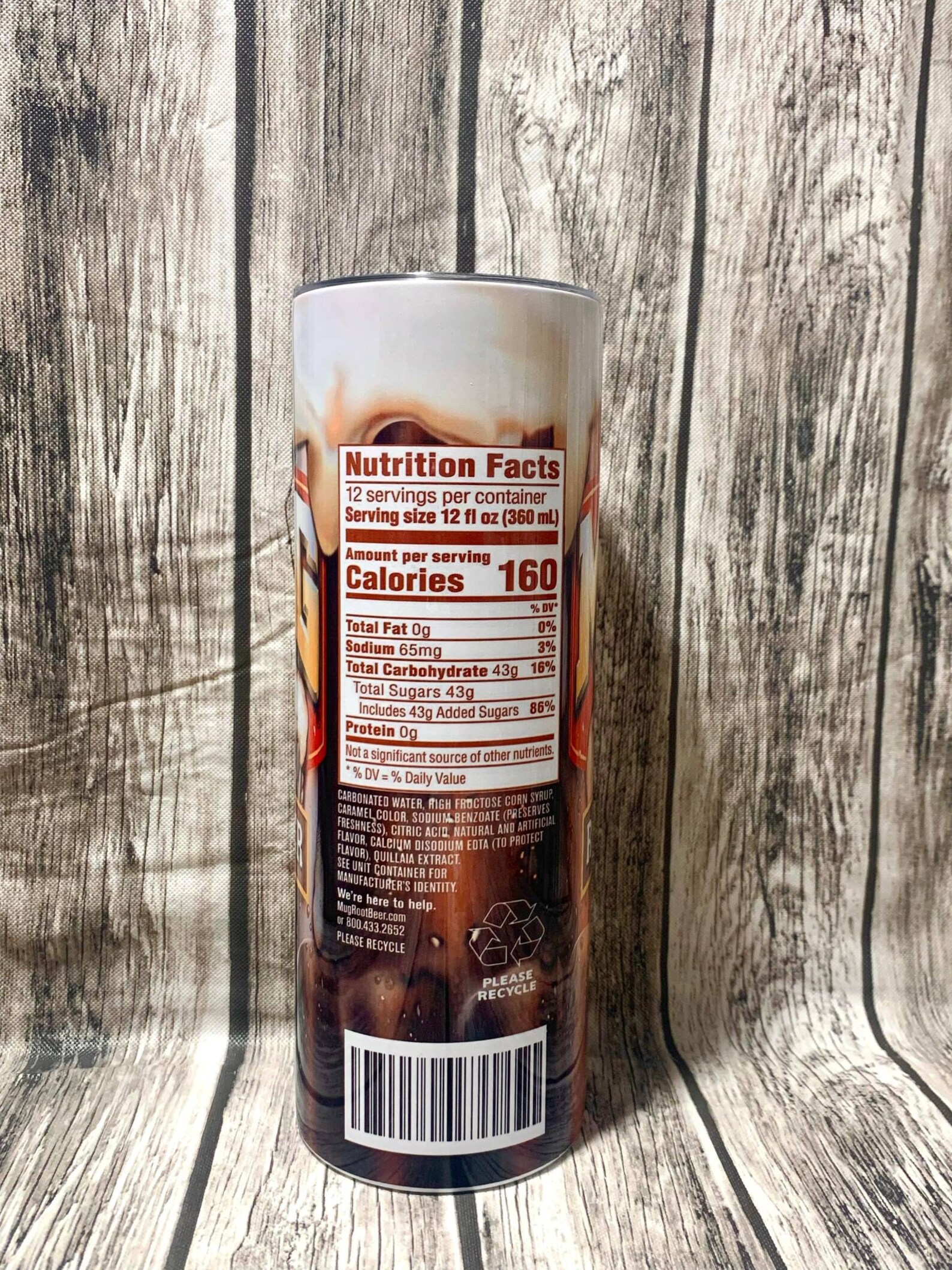 Mug Root Beer Styled 20oz Cup/tumbler/rootbeer/soda/soda Can - Etsy