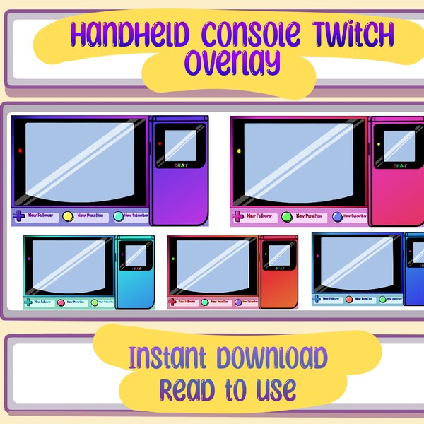 Windows Twitch Overlay - Etsy