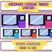 Twitch Handheld Console Overlays 5 verschiedene Farben - Etsy.de