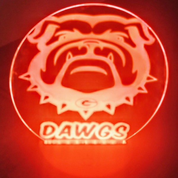 Georgia Bulldogs Led Signs - Etsy