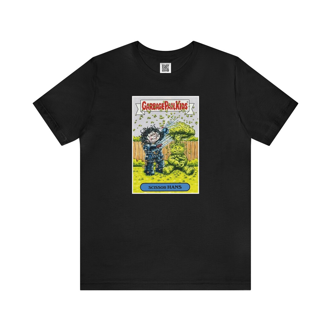 Edward Scissor Hands, GPK, Retro 80's T-shirt, Garbage Pail Kids - Etsy