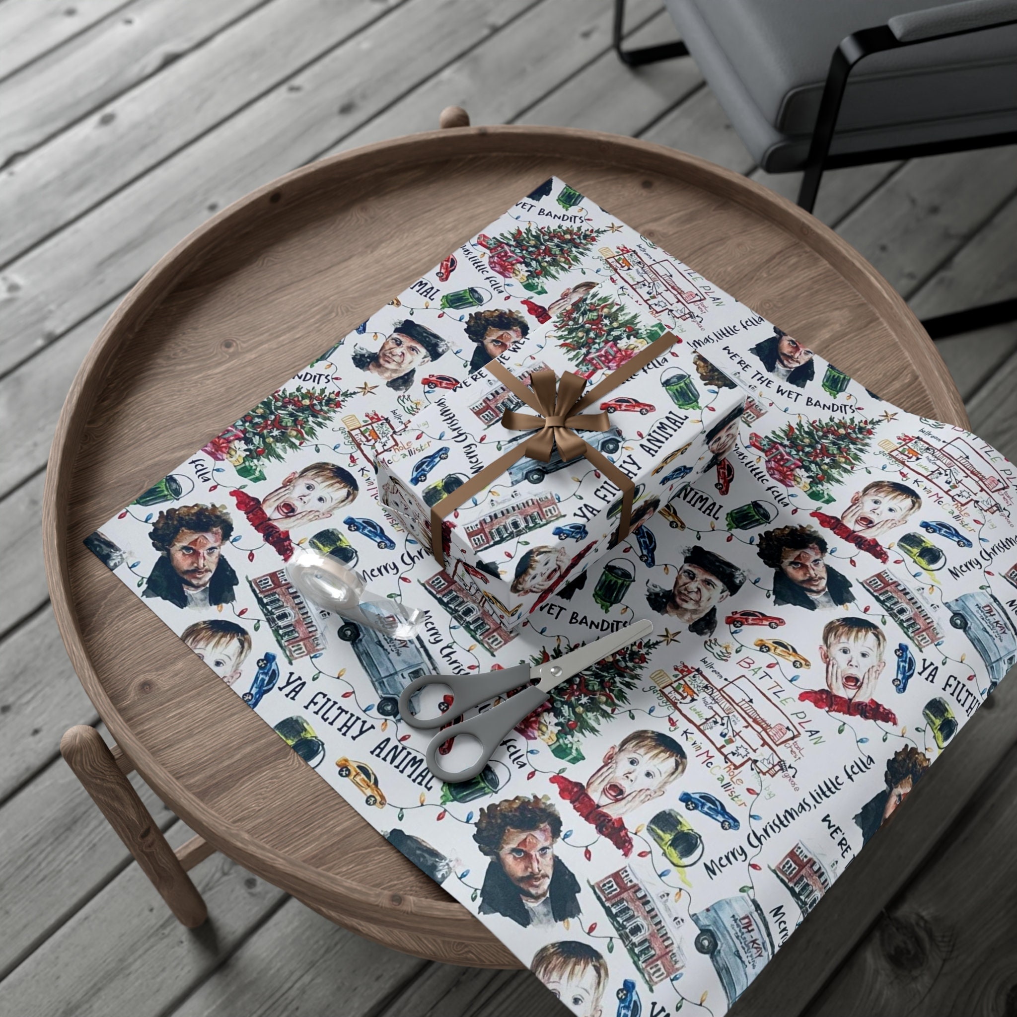 Home Alone Gift Wrap Paper - Etsy