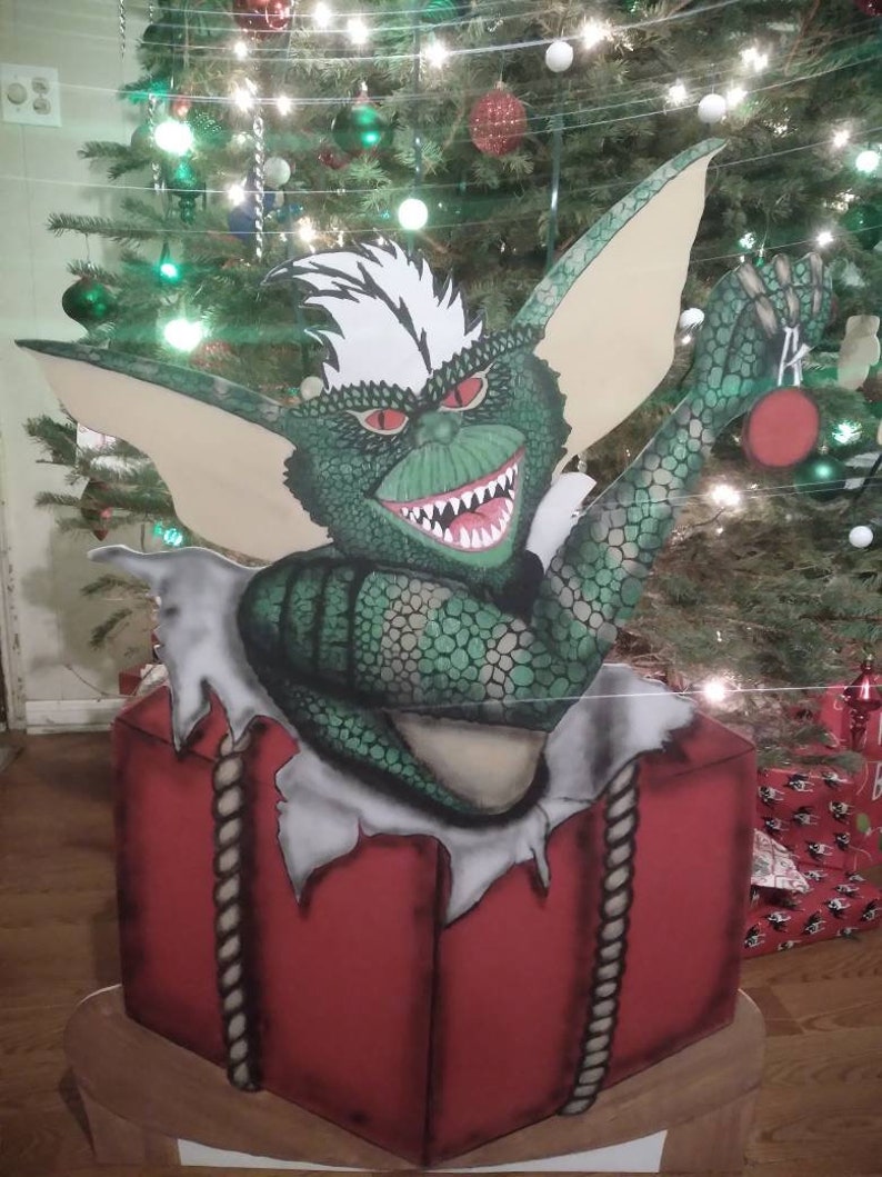 Gremlins, Custom Handmade Patio Wood Home Decor - Etsy