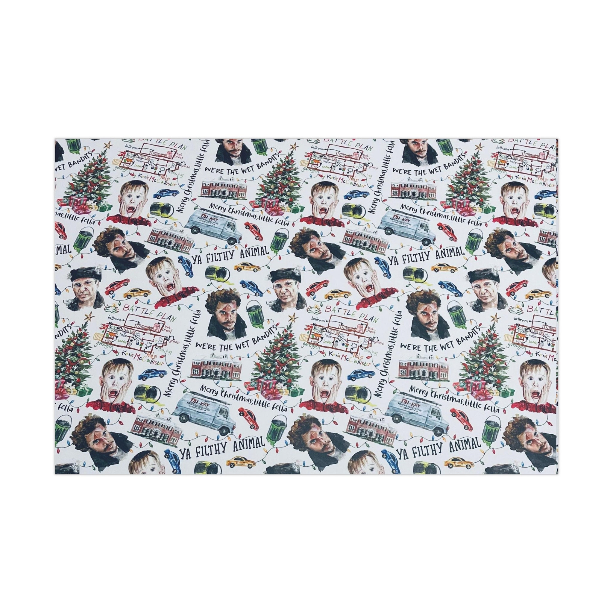 Home Alone Gift Wrap Paper - Etsy
