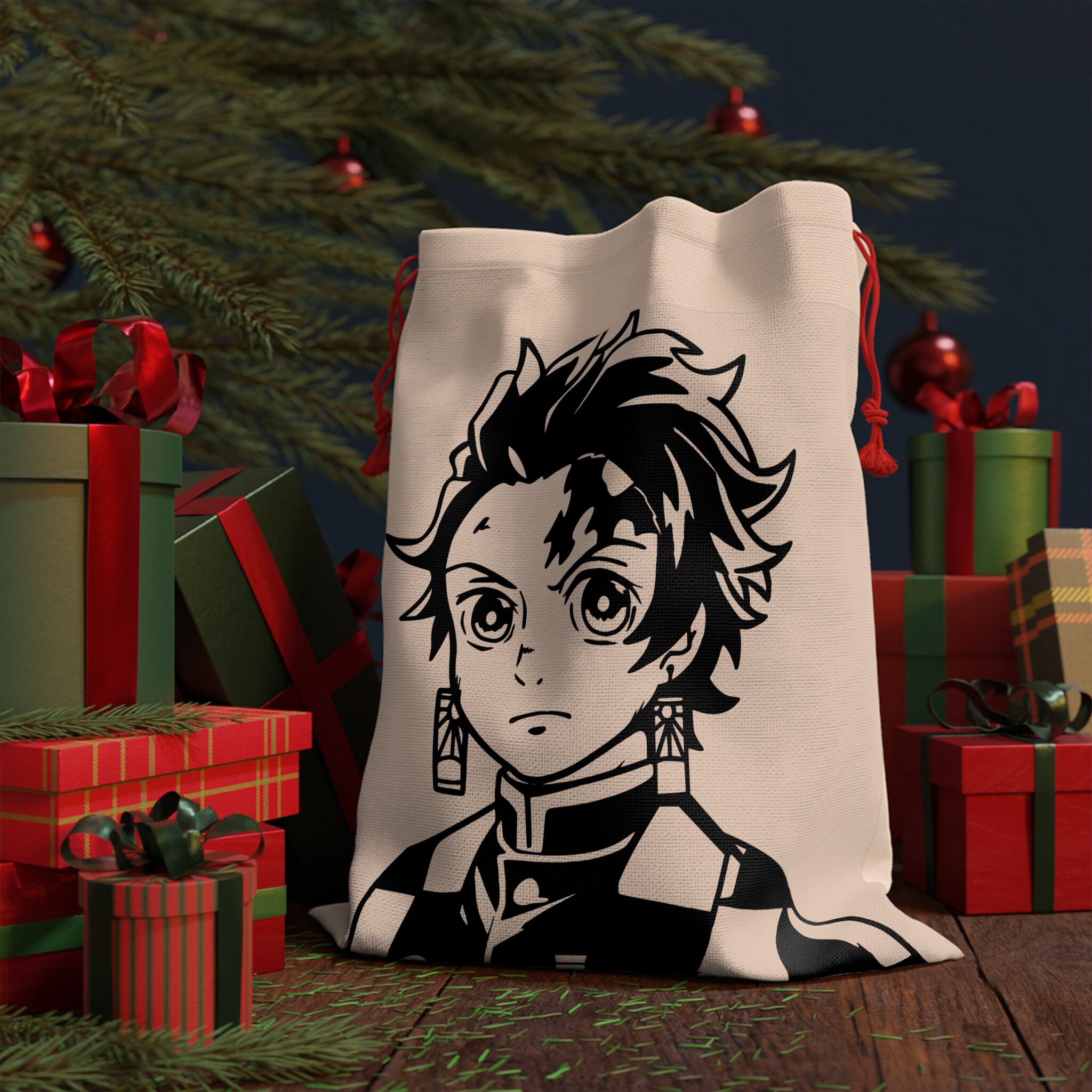 Demon Slayer Tanjiro Gift Bag - Etsy