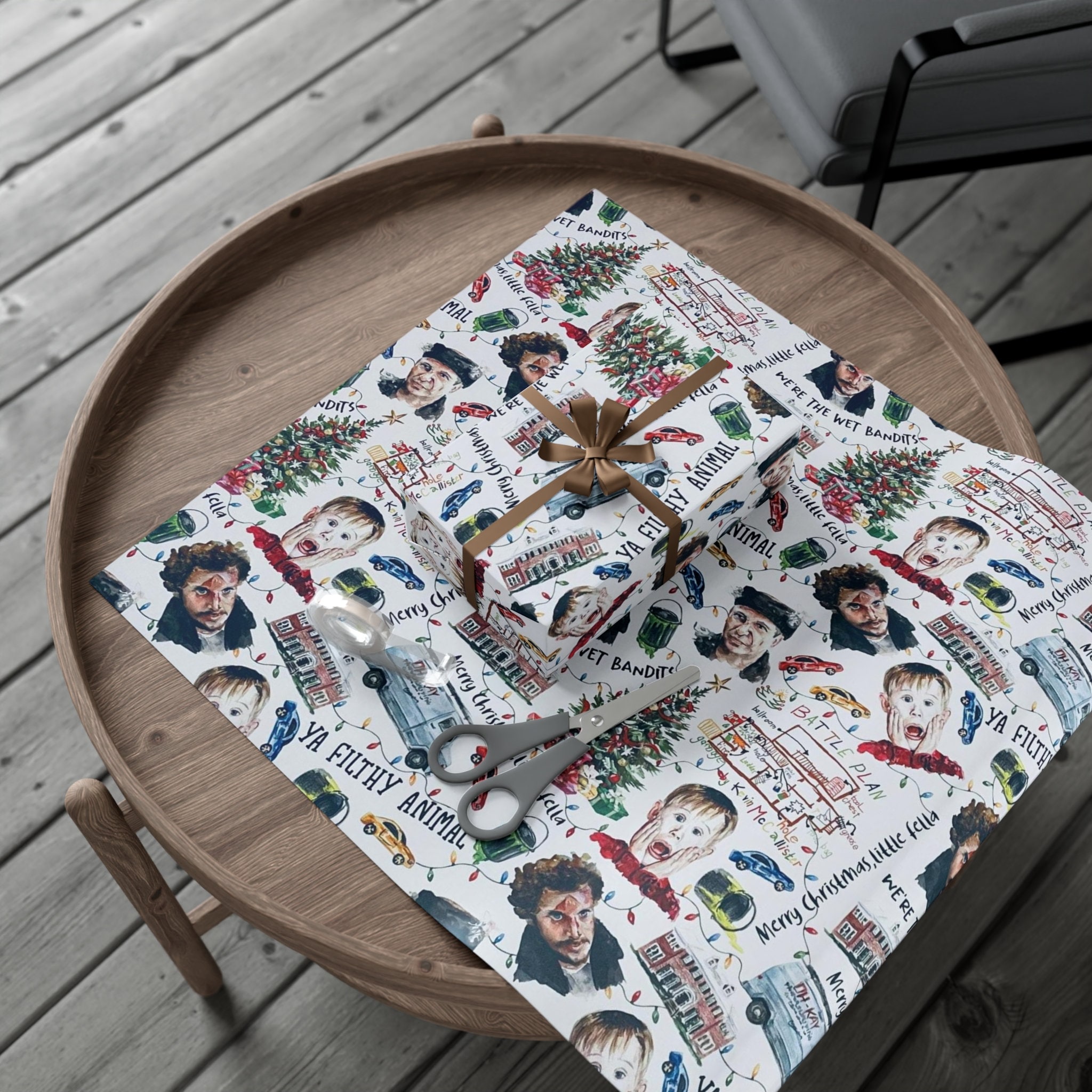 Home Alone Gift Wrap Paper - Etsy