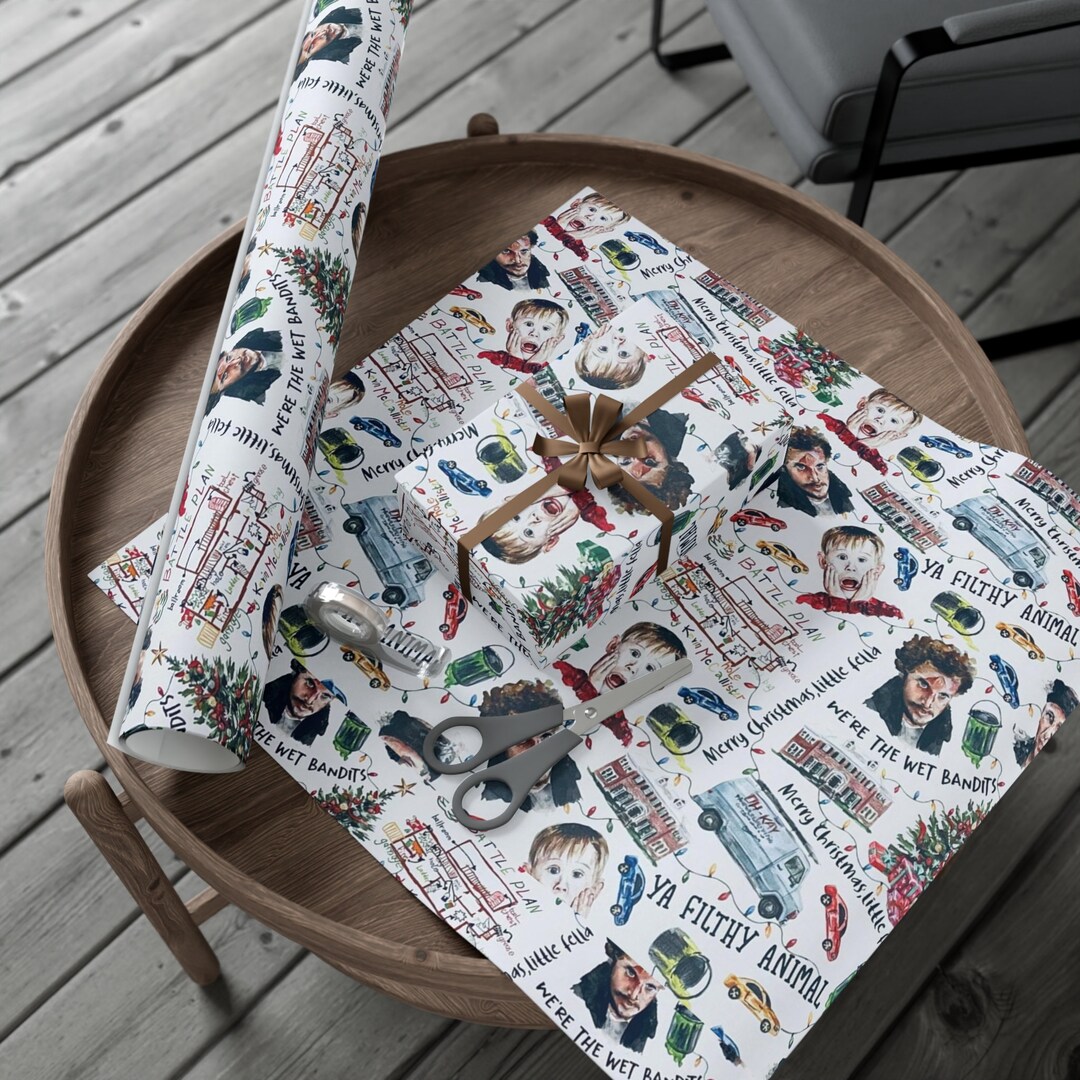 Home Alone Gift Wrap Paper - Etsy