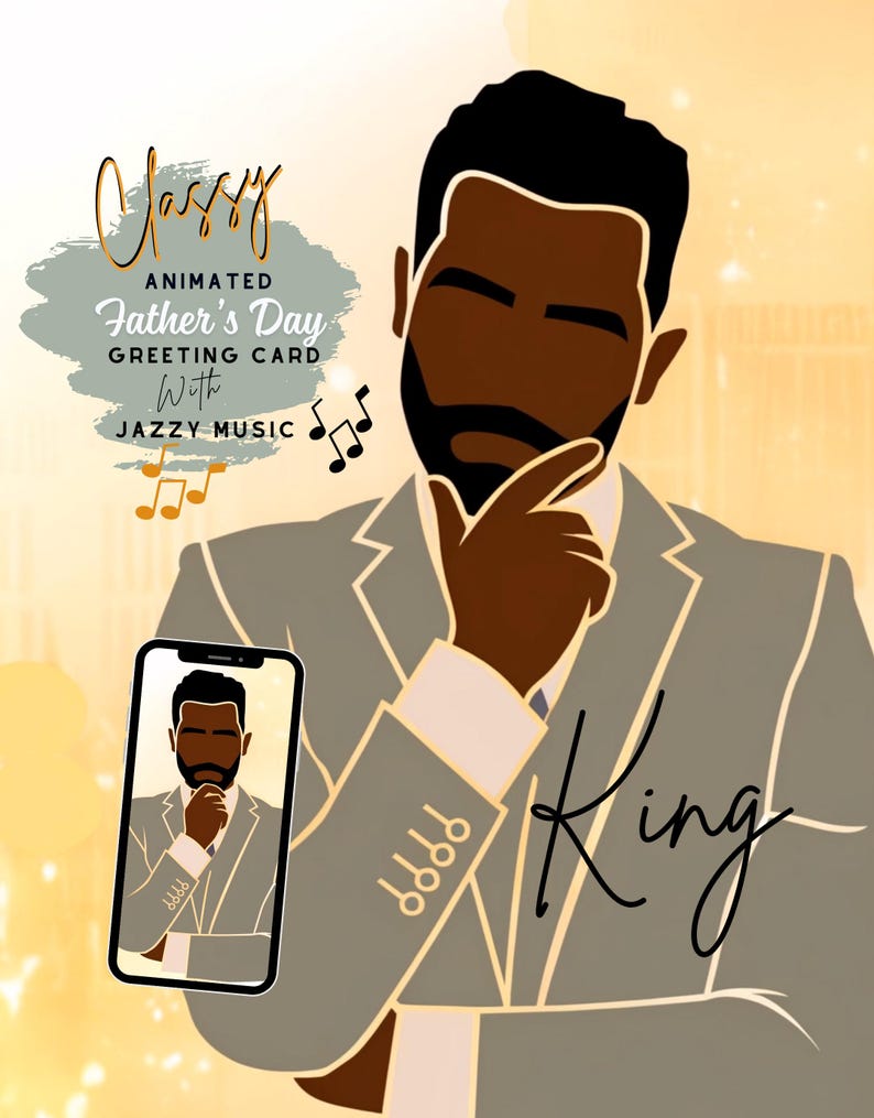 Animated Father's Day E-card – Customizable Digital Video Greeting ...