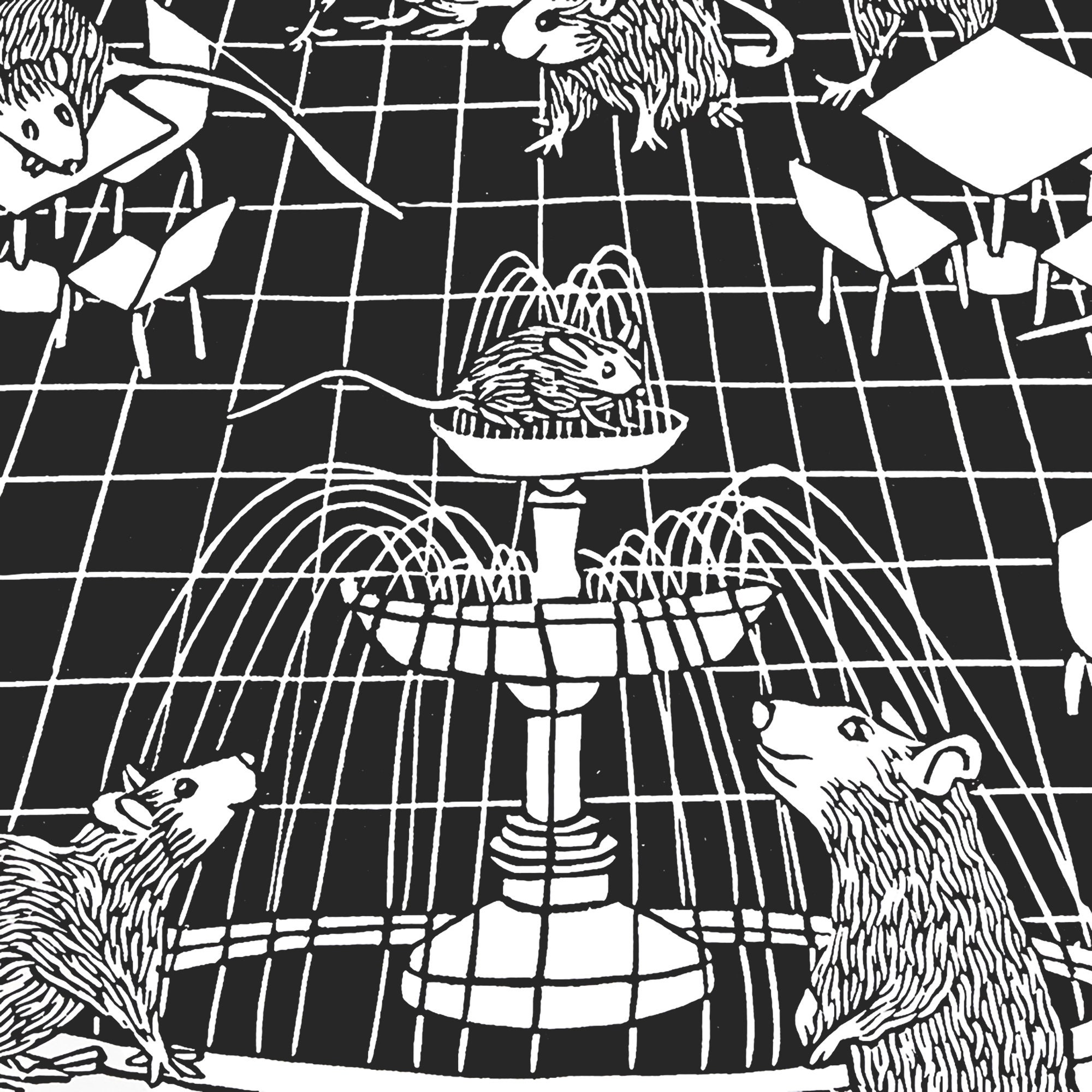 The Gallerata Rats Linocut Print - Etsy