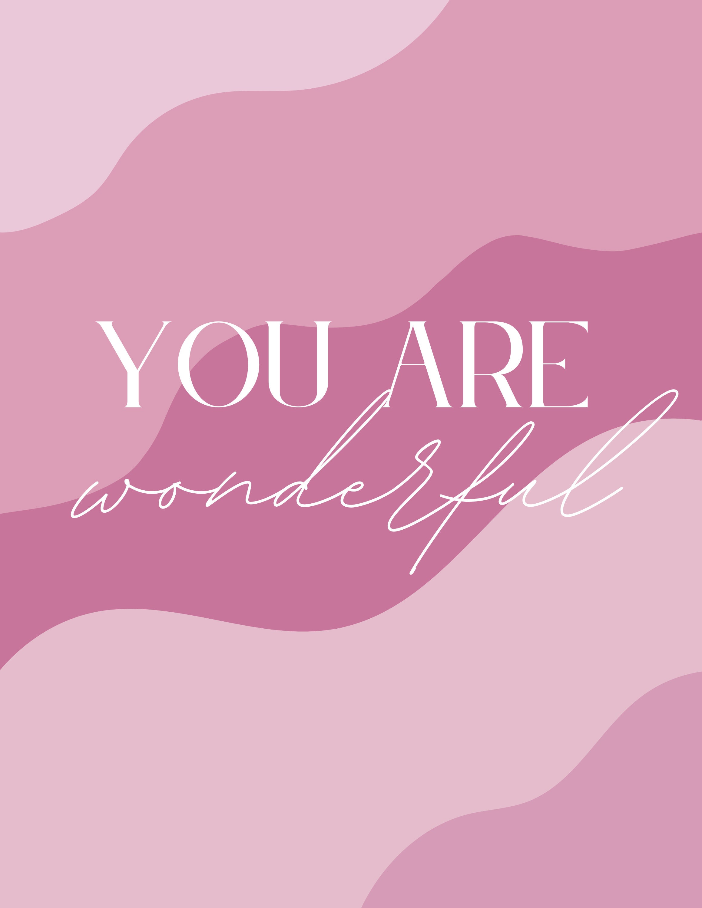 Groovy Wave Editable Canva Template - Use for Printables, iPhone ...