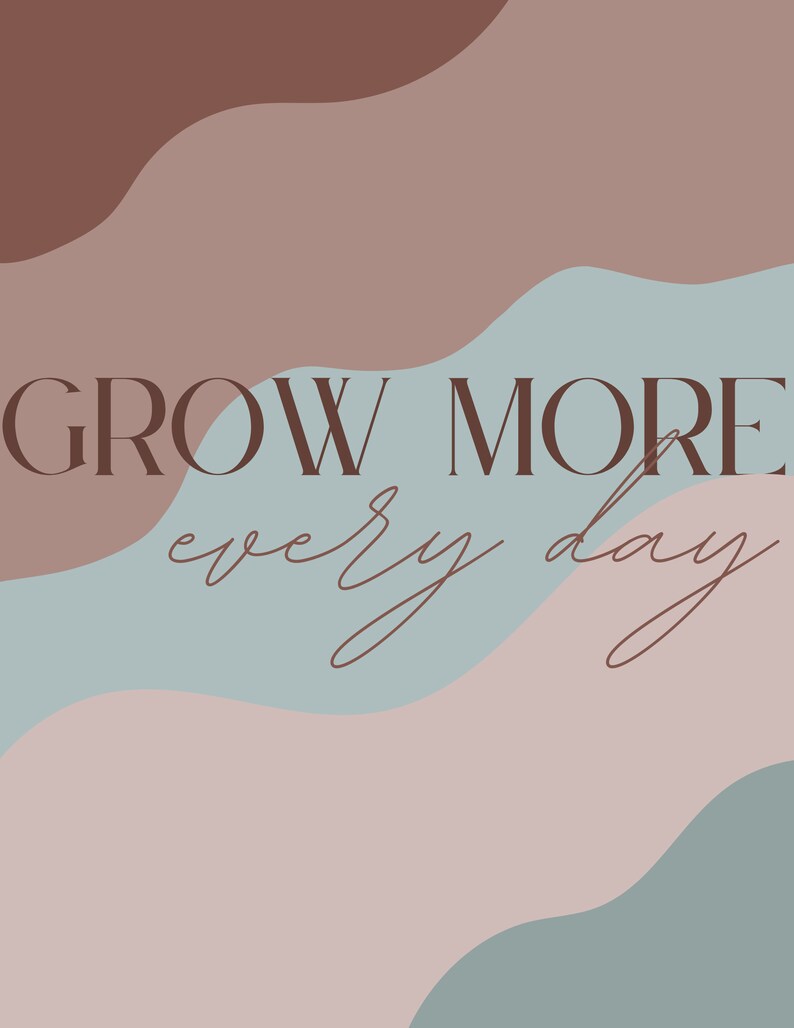 Groovy Wave Editable Canva Template - Use for Printables, iPhone ...