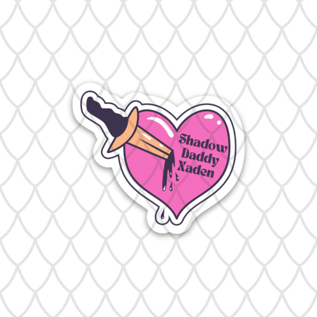 Shadow Daddy Xaden - Fourth Wing Sticker - Etsy