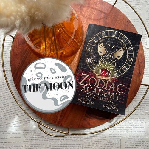 On the Moon Seth Capella Zodiac Academy Sticker OFFICIALLY - Etsy