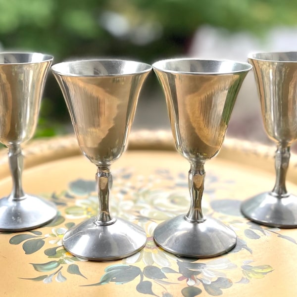 Pewter Goblet - Etsy