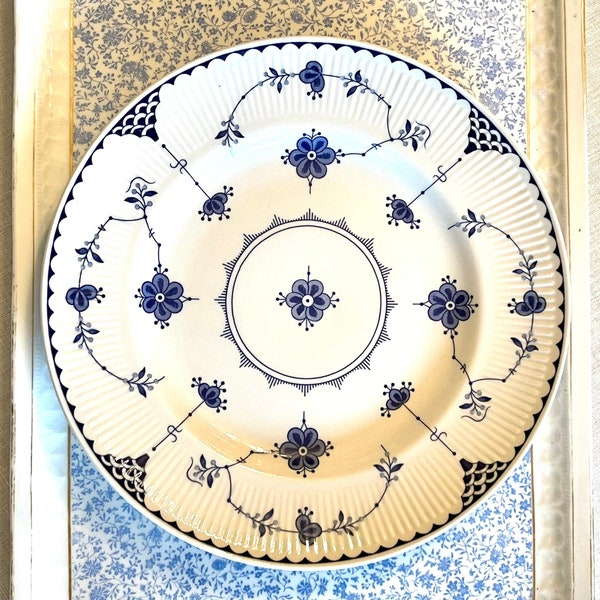 Blue and White Dinner Plate Danish - Etsy