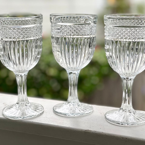 Water Goblets - Etsy