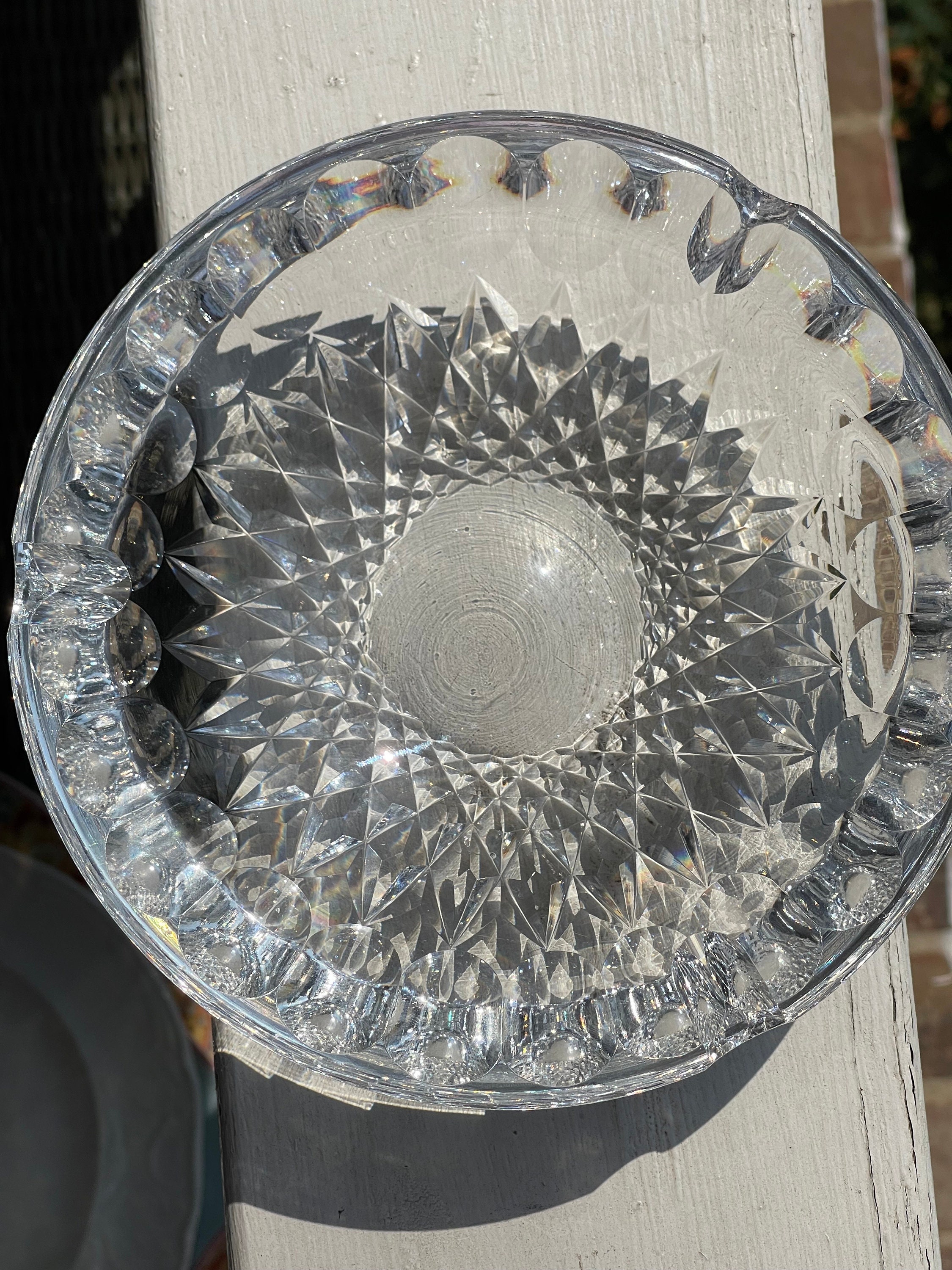 Waterford Crystal Colleen Ashtray/waterford Colleen/cut Crystal Ashtray ...