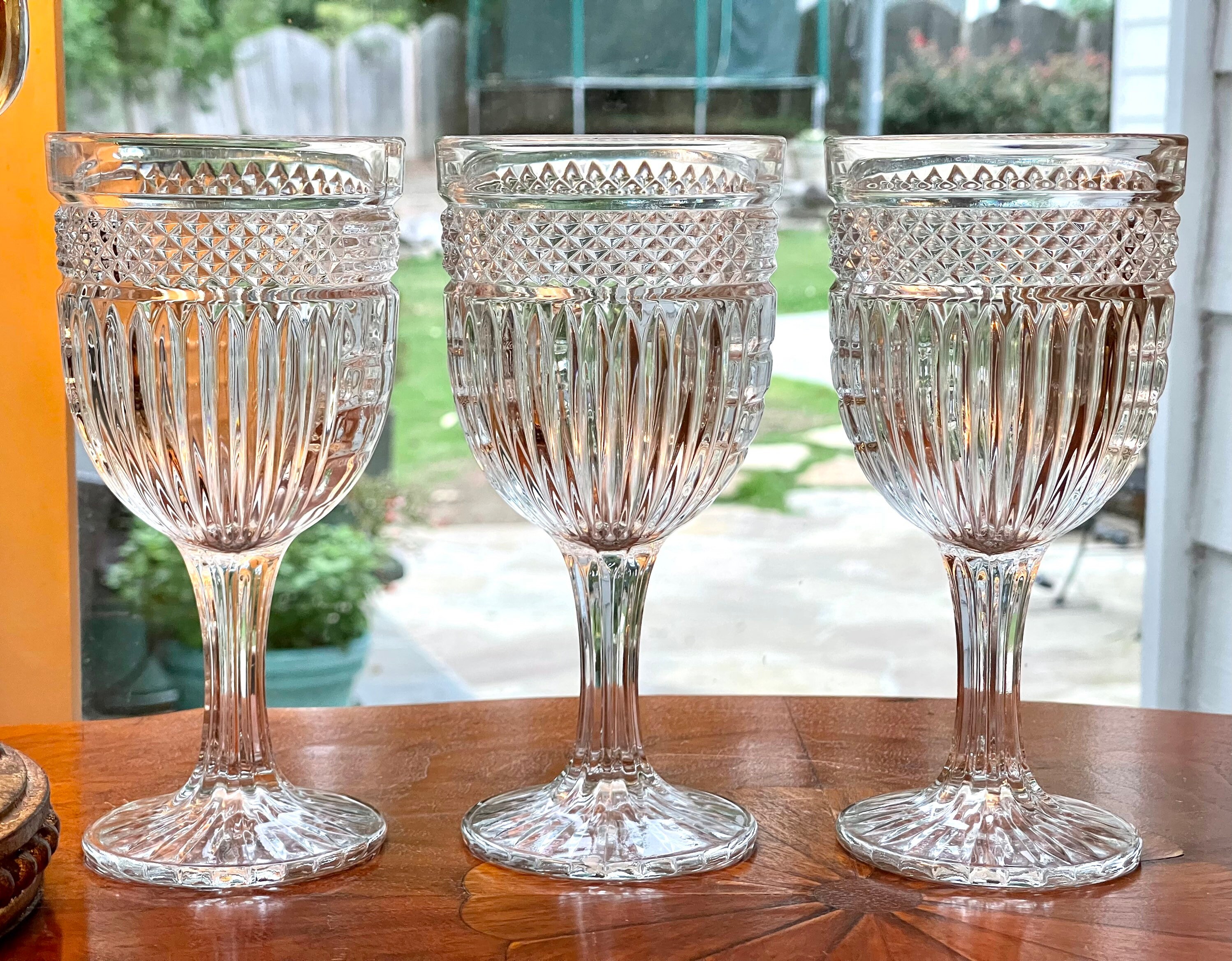Libbey Glass Company Radiant Water Goblets Sold Individually - Etsy