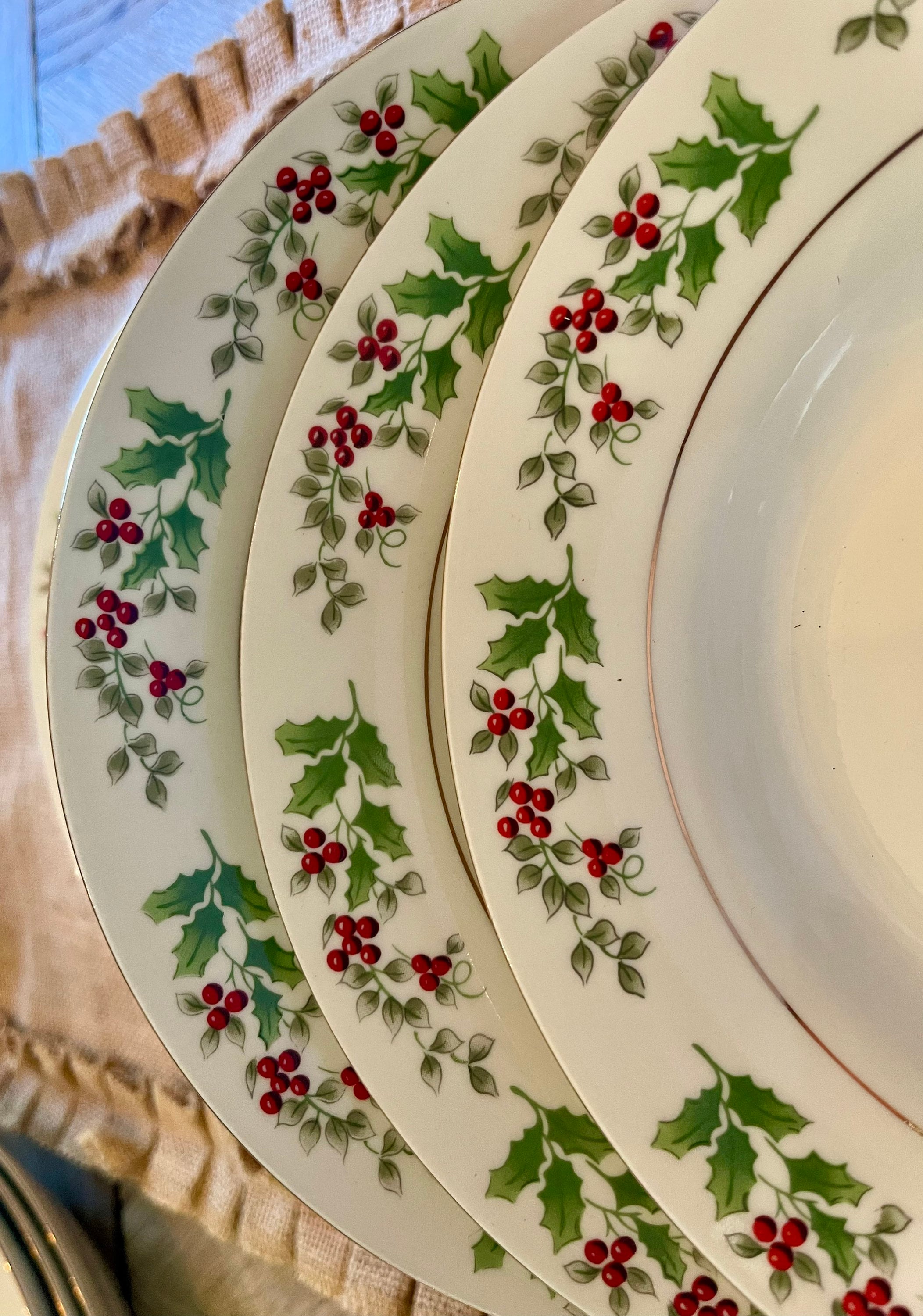 Set of 2 Vintage Gibson Designs Christmas - Etsy