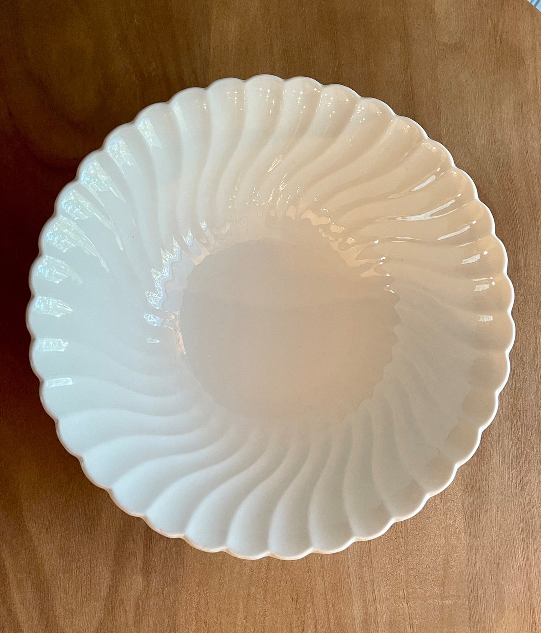 Vintage Johnson Bros Snowhite Regency Ironstone/earthenware Round ...