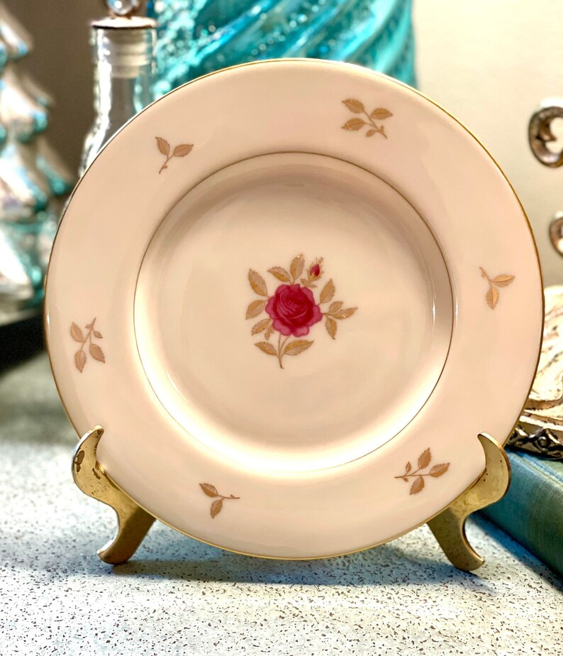 Vintage Lenox Rhodora Salad Plates Made 1939 - Etsy