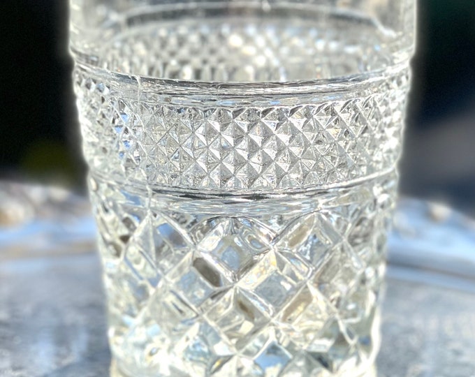 Anchor Hocking Wexford Double Old Fashioned Glass/whiskey Glass/lowball ...