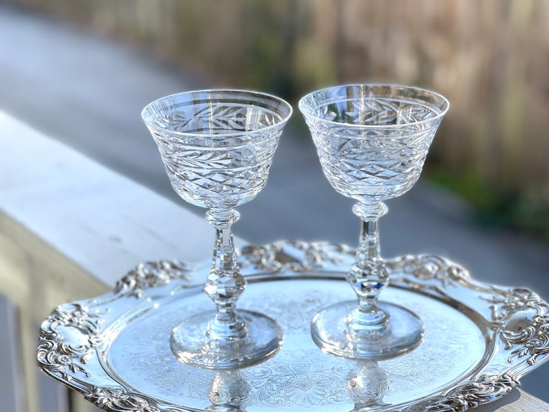 Rock Sharpe Hancock Champagne Coupe Glasses/craft Cocktail Glasses ...