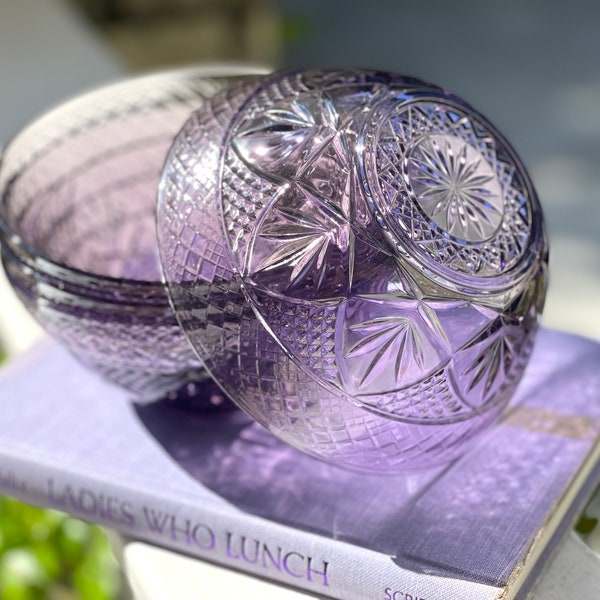 Vintage Purple Glass - Etsy