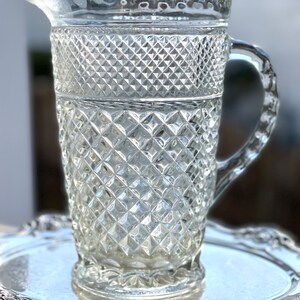 Anchor Hocking Wexford Pitcher/iced Tea Pitcher/water Pitcher/glass ...