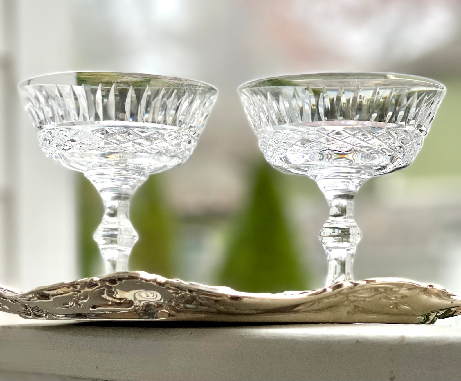 Vintage Waterford Tramore Champagne Coupe Glass/martini Glass/wedding ...