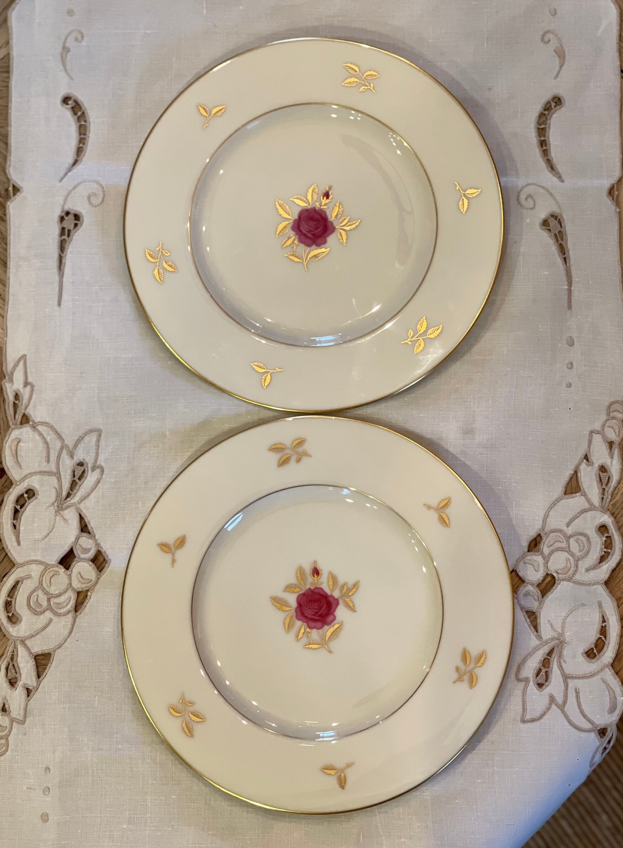Vintage Lenox Rhodora Salad Plates Made 1939 - Etsy