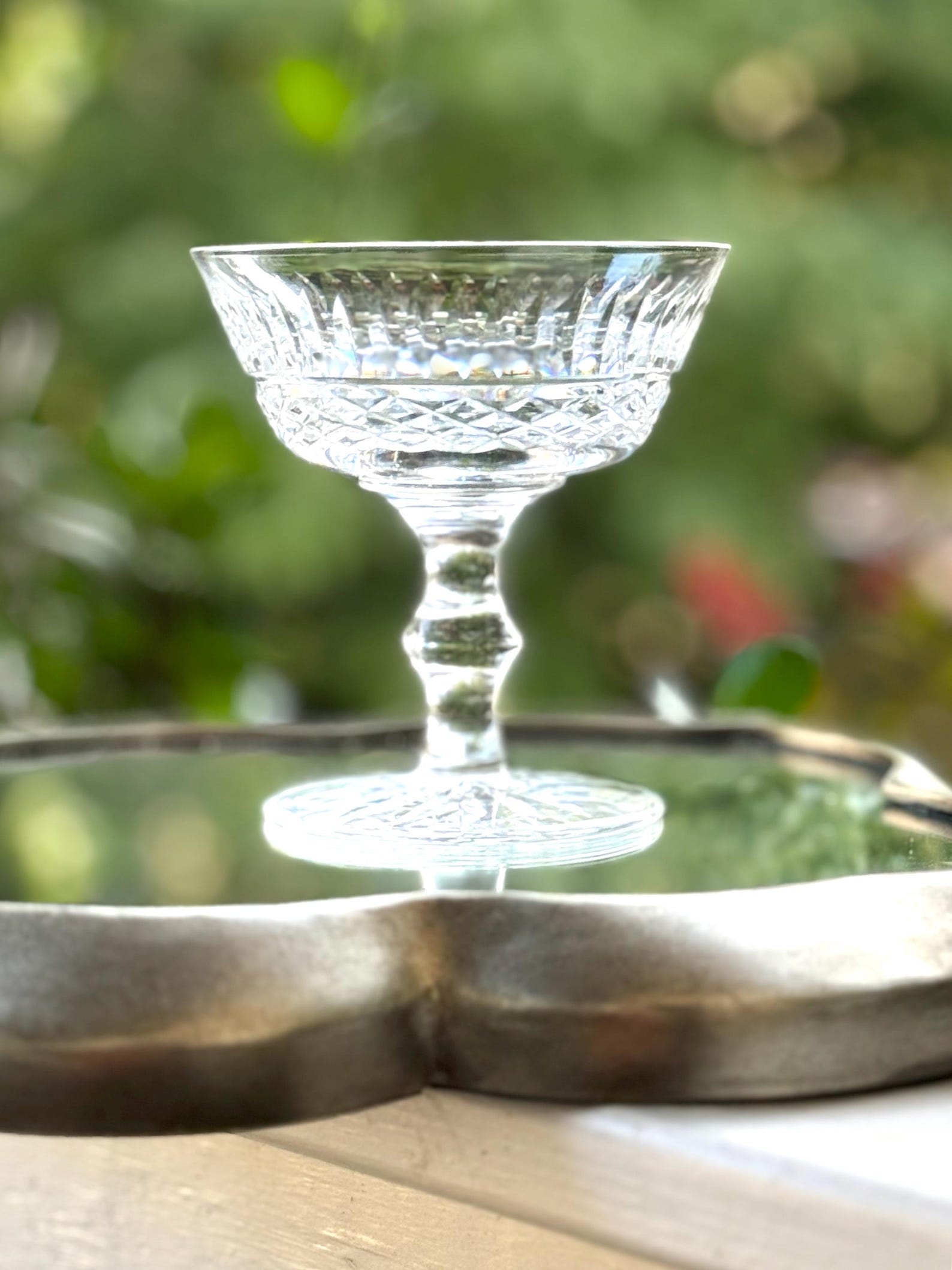 Vintage Waterford Tramore Champagne Coupe Glass/martini Glass/wedding ...