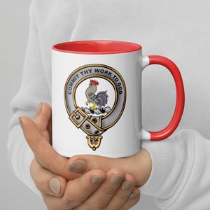 Sinclair Mug Scottish Clan Badge Crest - Etsy