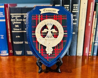 Cameron Clan Crest Scottish Pewter Cap Badge CB01 - Etsy