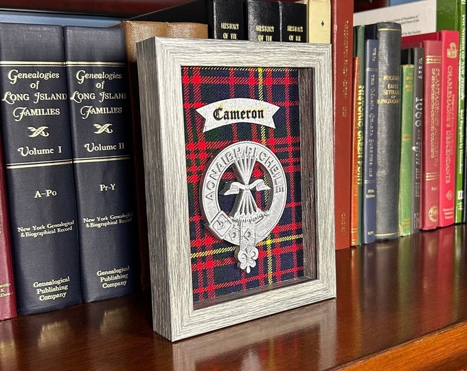 Clan Cameron History Poster - Etsy Canada