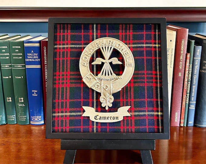 Clan Cameron History Poster - Etsy Canada