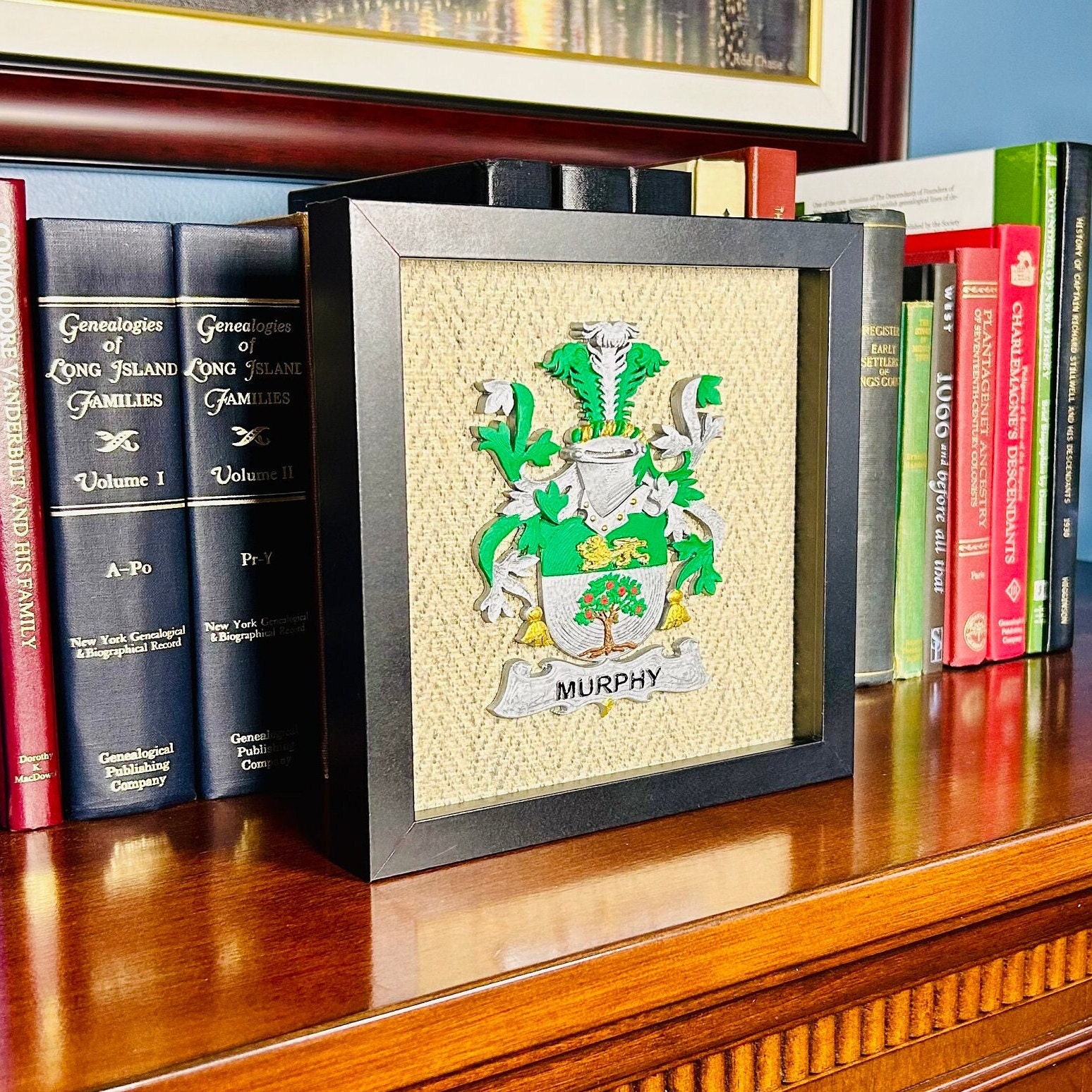 Murphy Irish Coat of Arms Crest Framed - Etsy