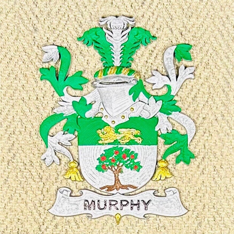Murphy Irish Coat of Arms Crest Framed - Etsy