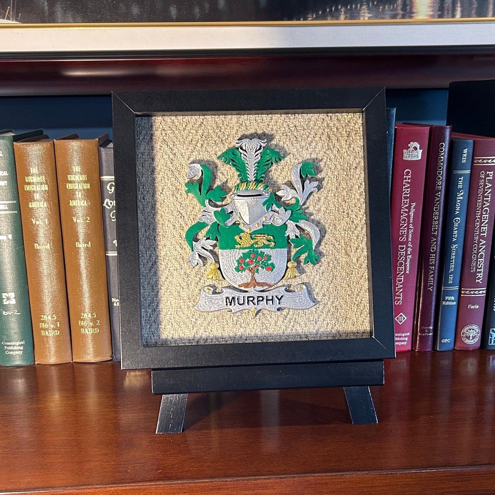 Murphy Irish Coat of Arms Crest Framed - Etsy