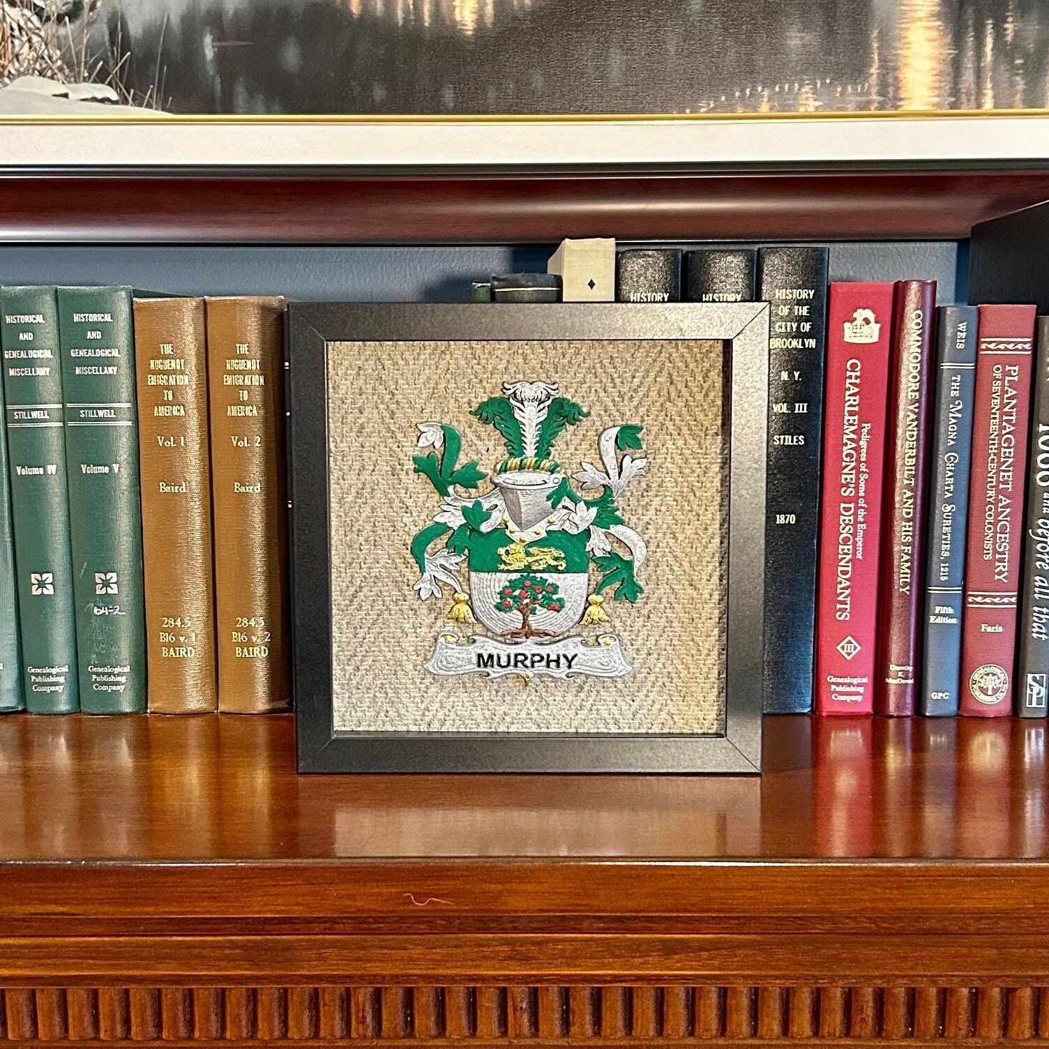 Murphy Irish Coat of Arms Crest Framed - Etsy