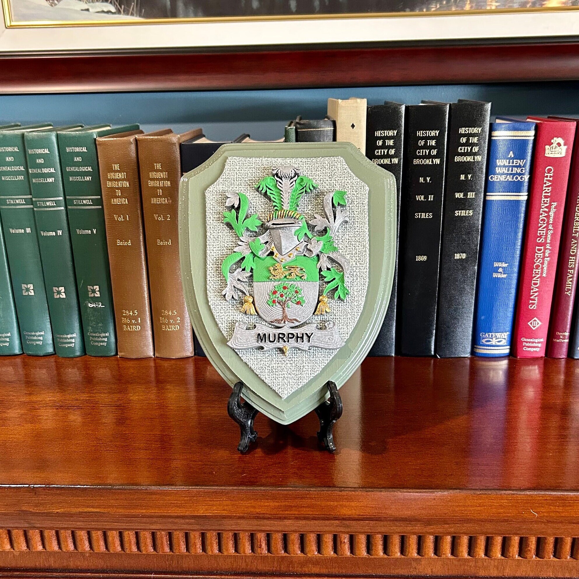 Murphy Irish Coat of Arms Crest Plaque - Etsy