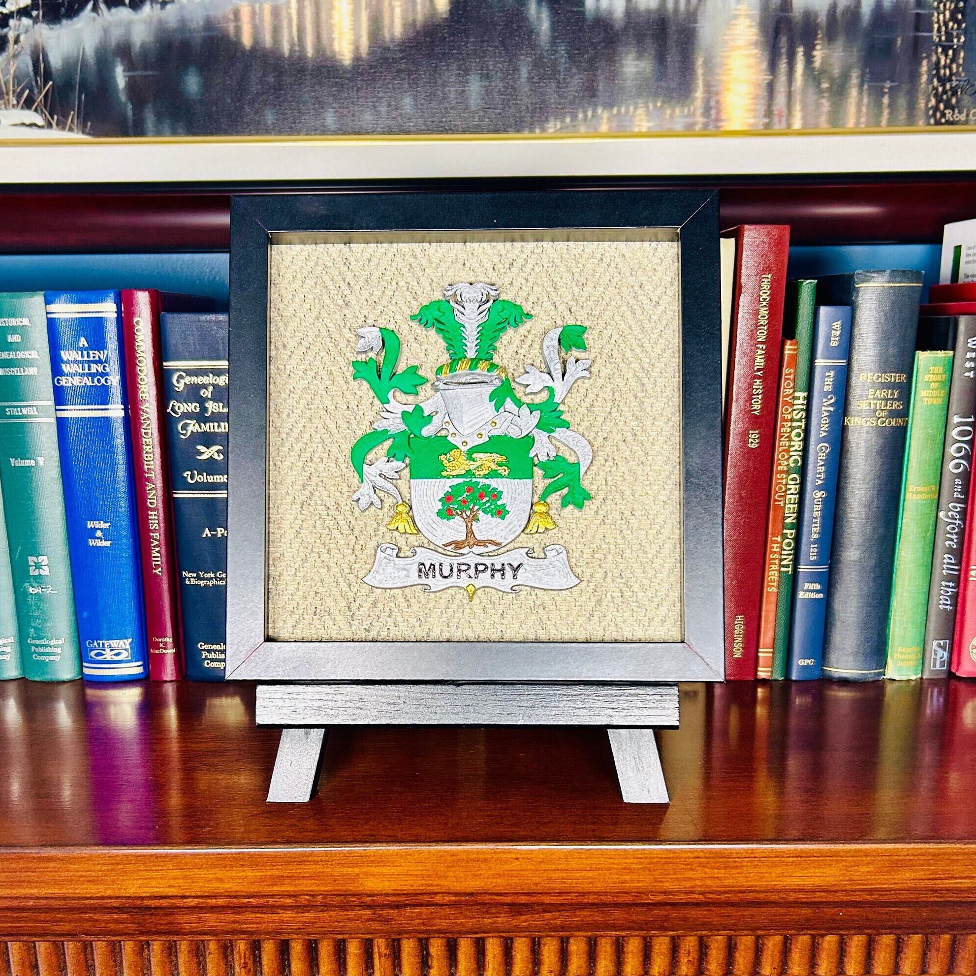 Murphy Irish Coat of Arms Crest Framed - Etsy