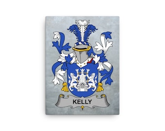 Kelly Crest Genealogy - Etsy