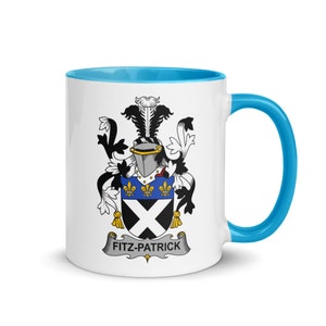 Fitzpatrick Crest Irish Coat of Arms - Etsy