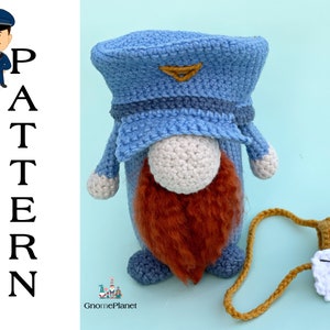 Crochet Mailman Gnome Pattern, Mail Gnome Amigurumi Pattern, Christmas ...