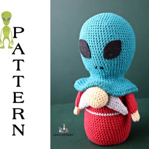 Crochet Alien Gnome Pattern, Amigurumi Alien Pattern - Etsy